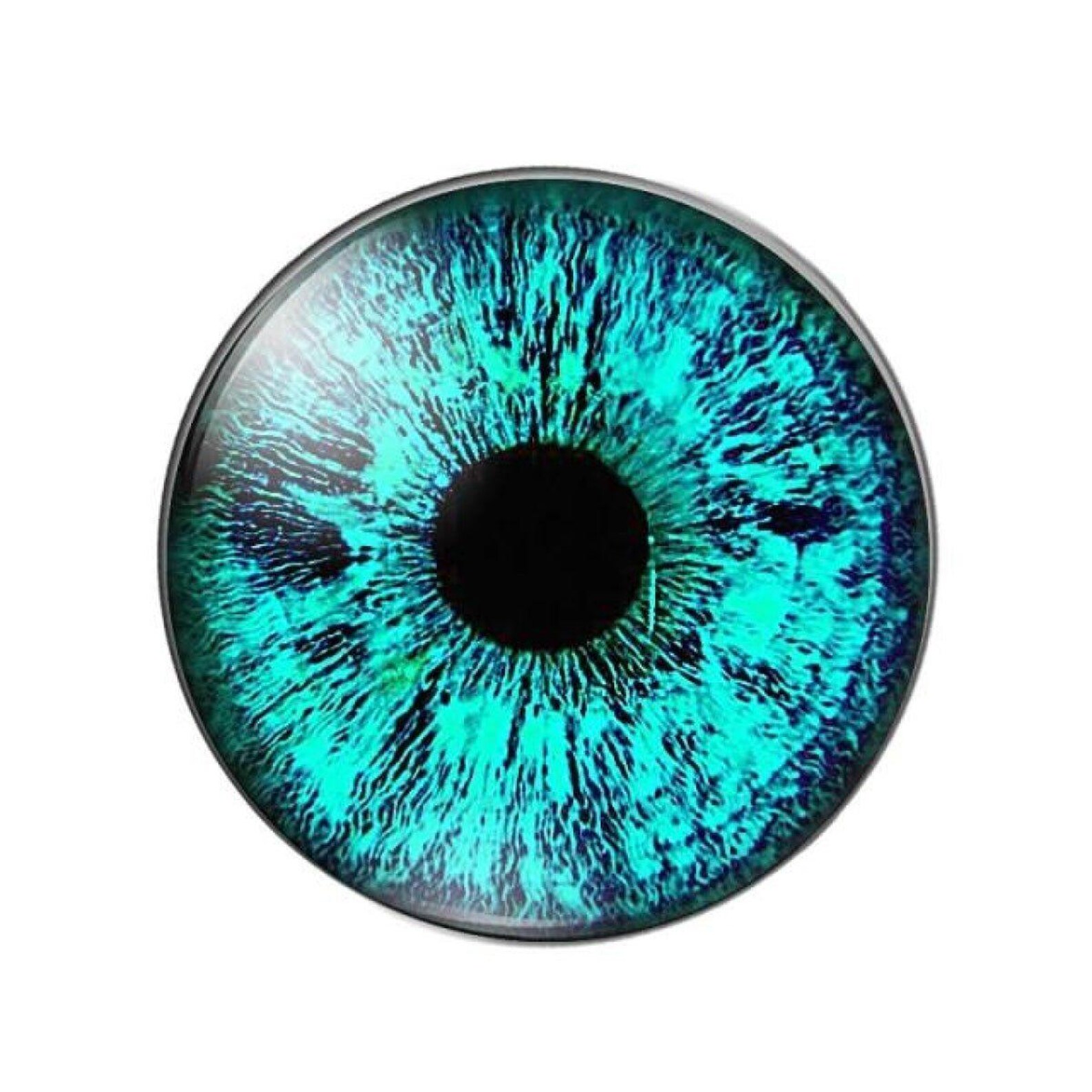 10pcs Round Dragon Cat Eyes Pattern 8mm/10mm/18mm/20mm/25mm Round Photo ...