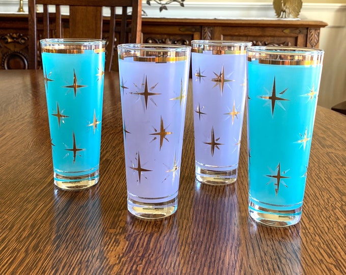 Atomic North Star Collins Glasses by Bartlett Collins (4), Atomic ...