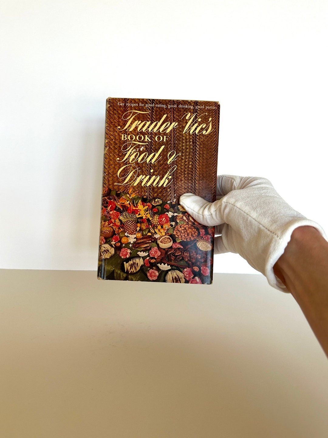 1946 Trader Vic's Book of Food & Drink (with Original Dust Cover), Vintage Cocktail Book - Etsy