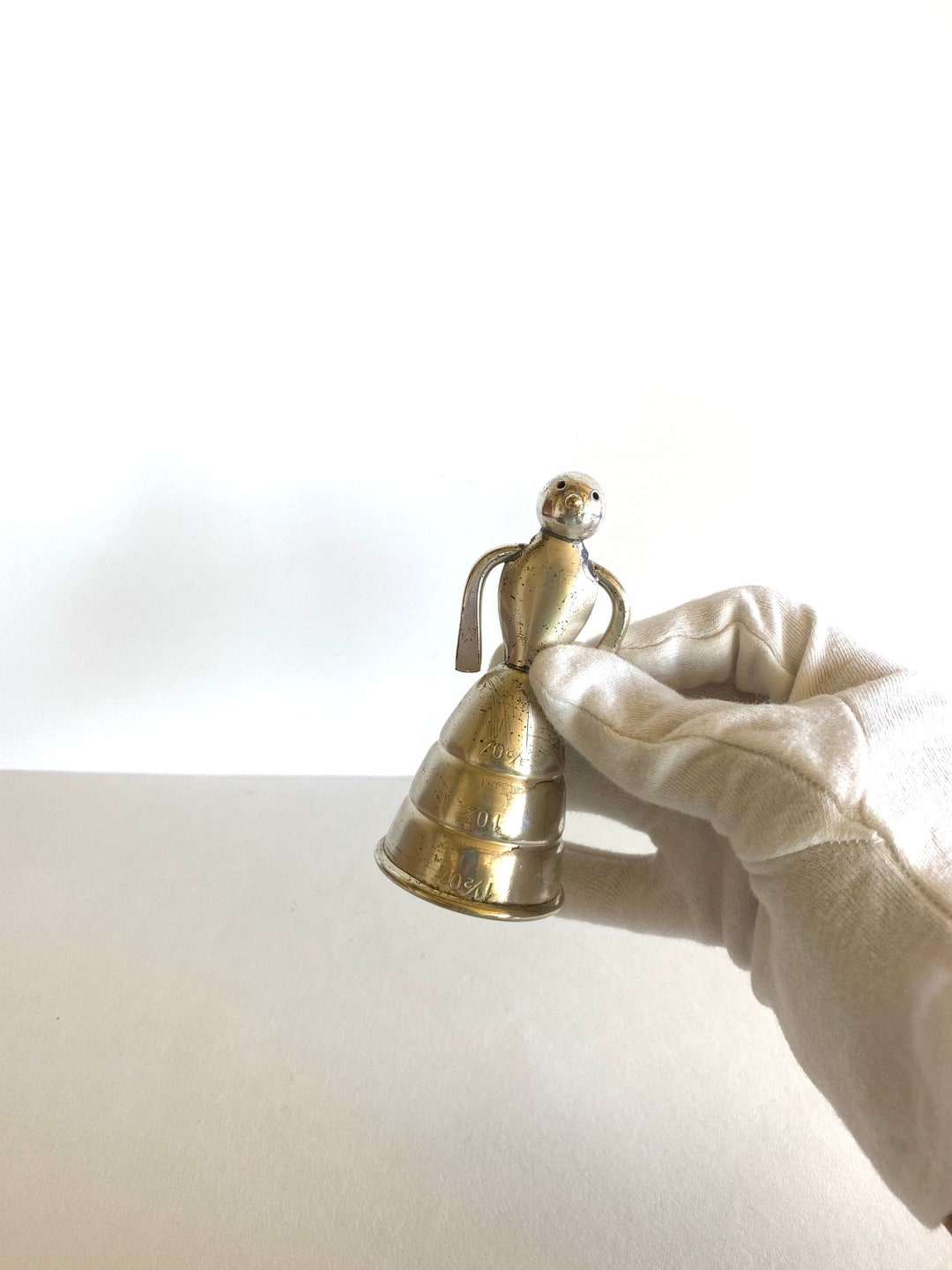 Art Deco Figural Graduated Jigger, Figural Snow Man Jigger - Etsy