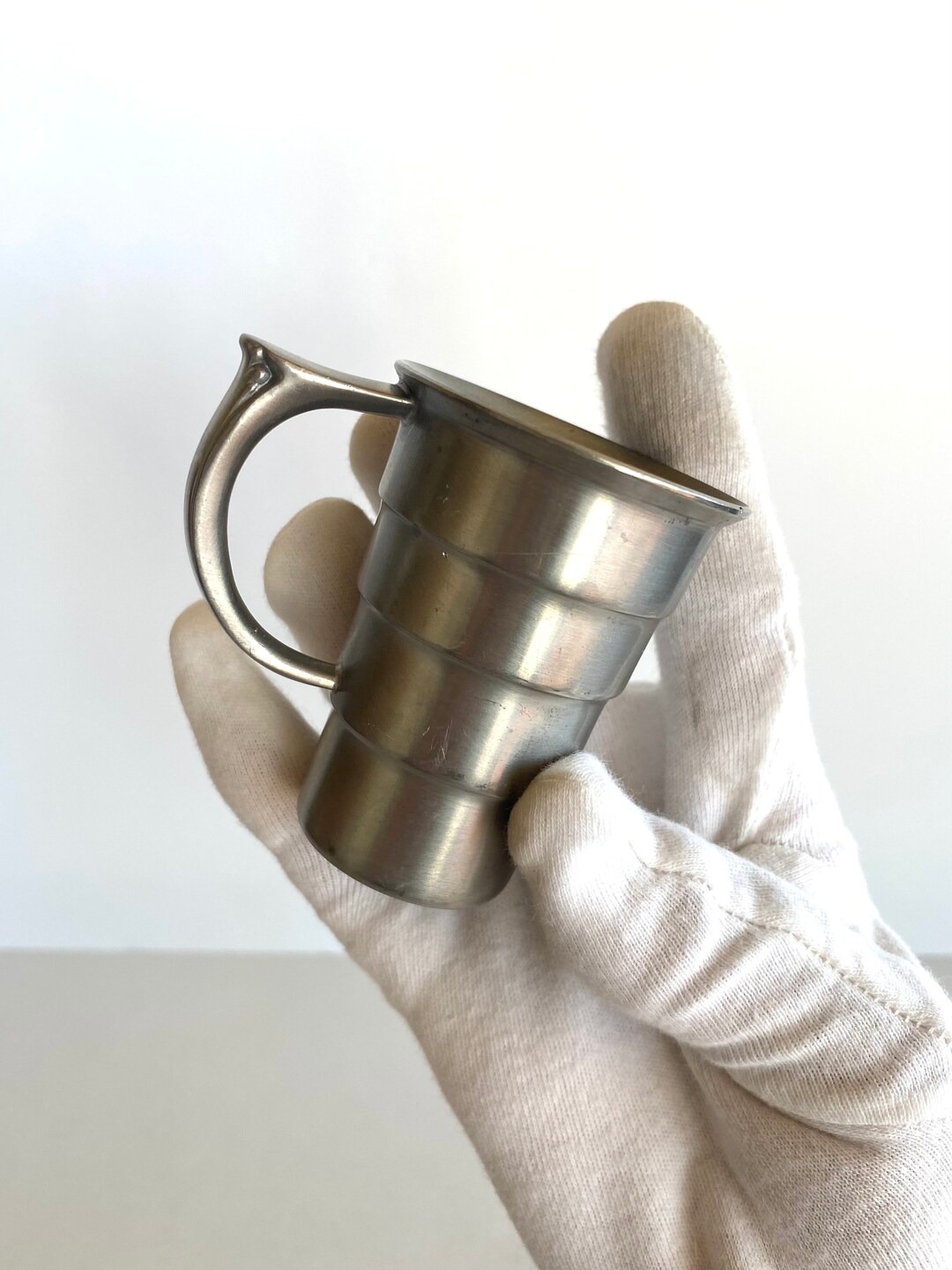 Pewter Stepped Jigger, Graduated Jigger, Mid Century Stepped Jigger - Etsy