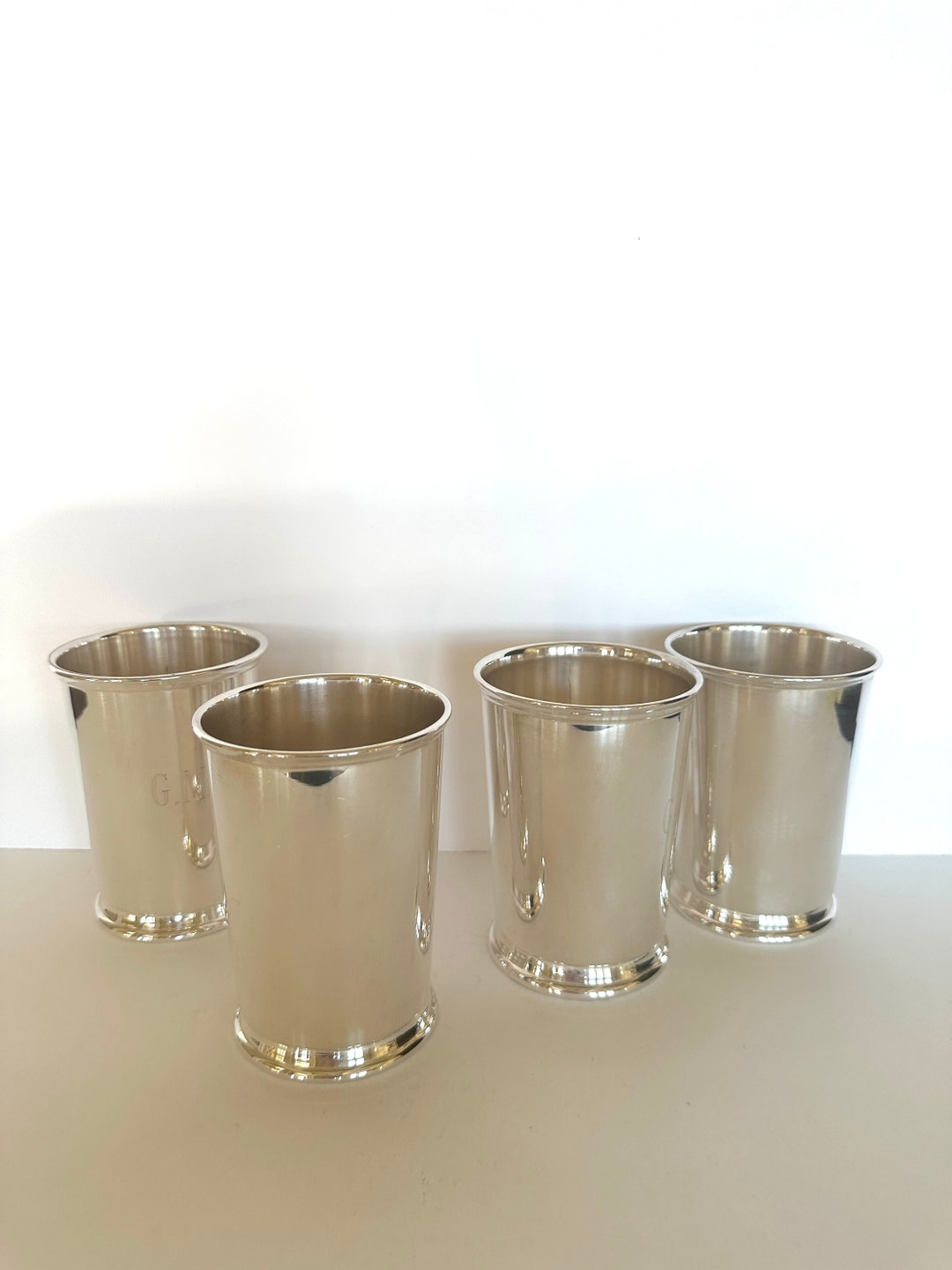 Reed & Barton Julep Cups Monogrammed Set 1 - Etsy