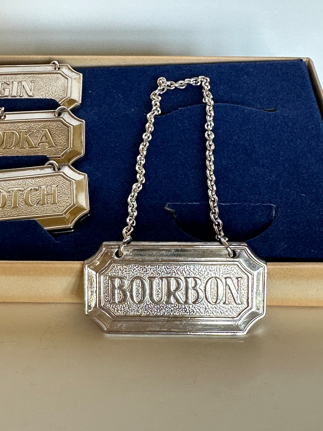 Vintage Decanter Tags (bourbon, Vodka, Scotch, Gin), Unique Gift ...