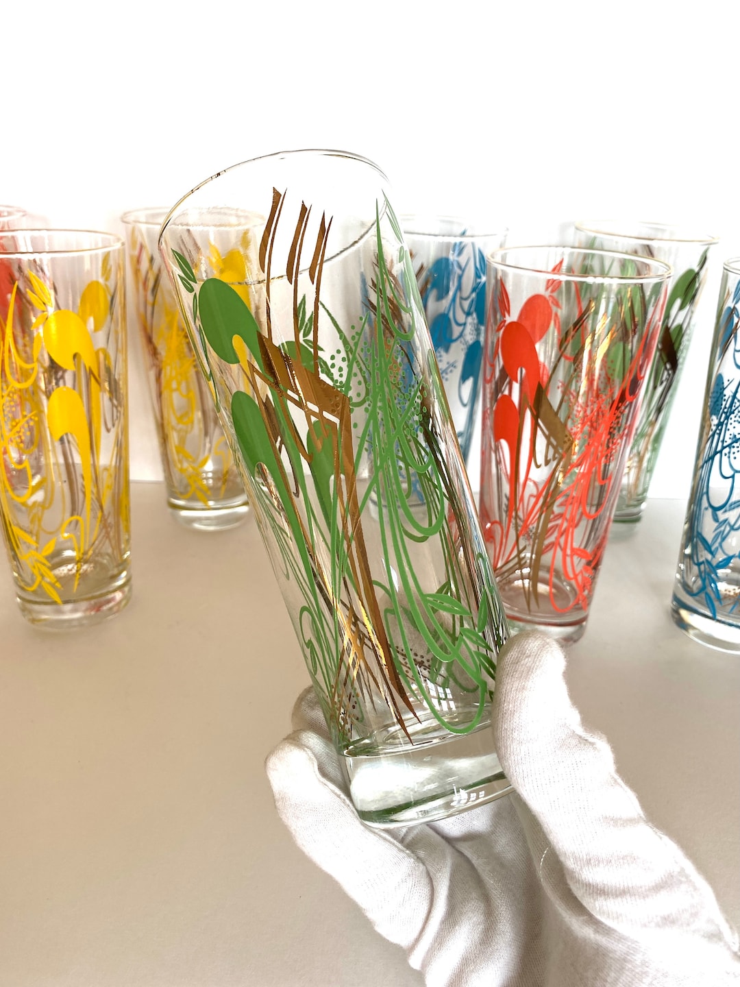 Atomic Glasses by Bartlett Collins (in Original Box), Atomic Glassware ...