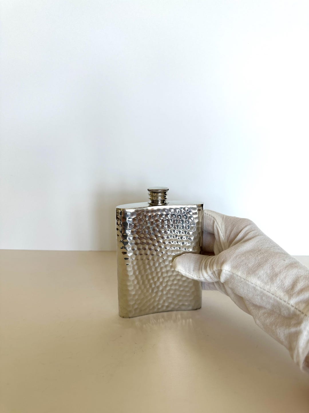 English Pewter Flask, Comoy's of London - Etsy