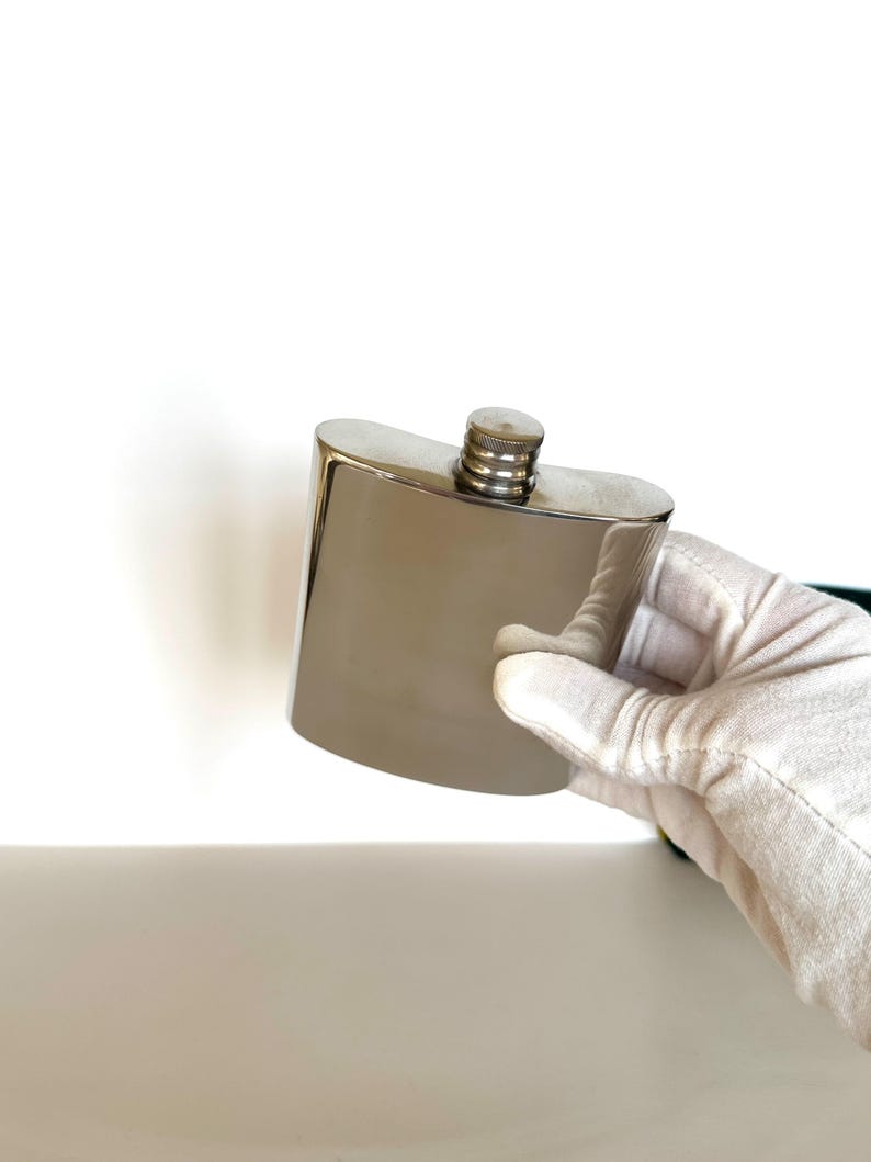 Vintage English Flask, 6 Ounce Hip Flask, Antique Barware Gift - Etsy