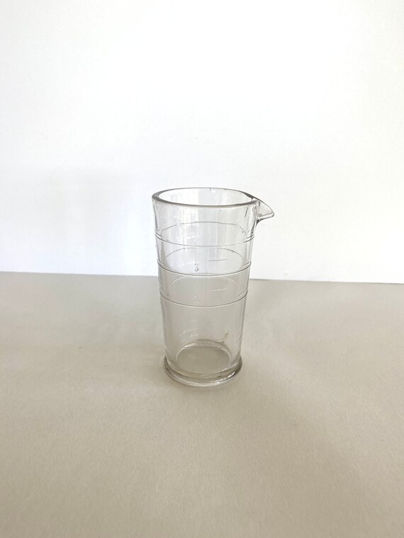 Jigger Beaker And Glass