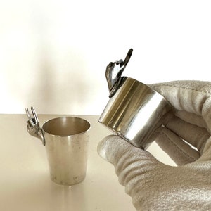 Napier "one-finger" & "two-finger" Jigger Set - Etsy