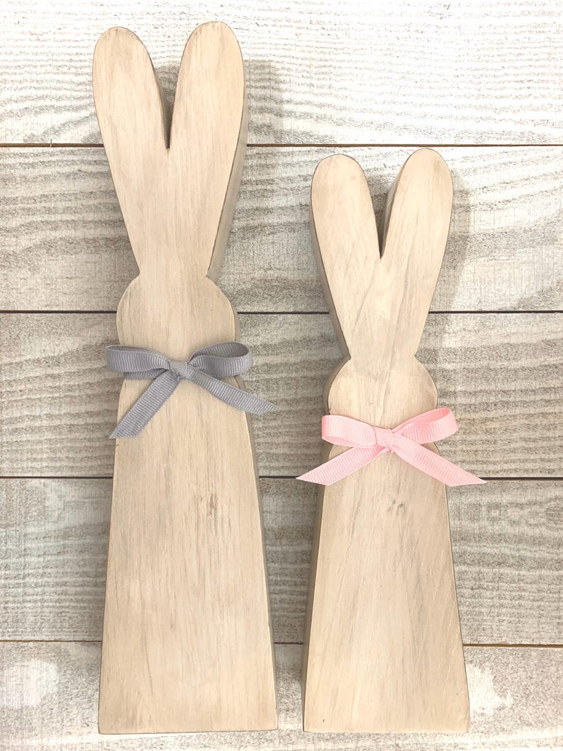 Easter Bunny Set of Two| Easter - Etsy