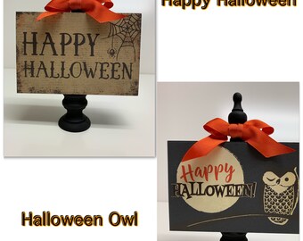 Halloween Finials | Etsy