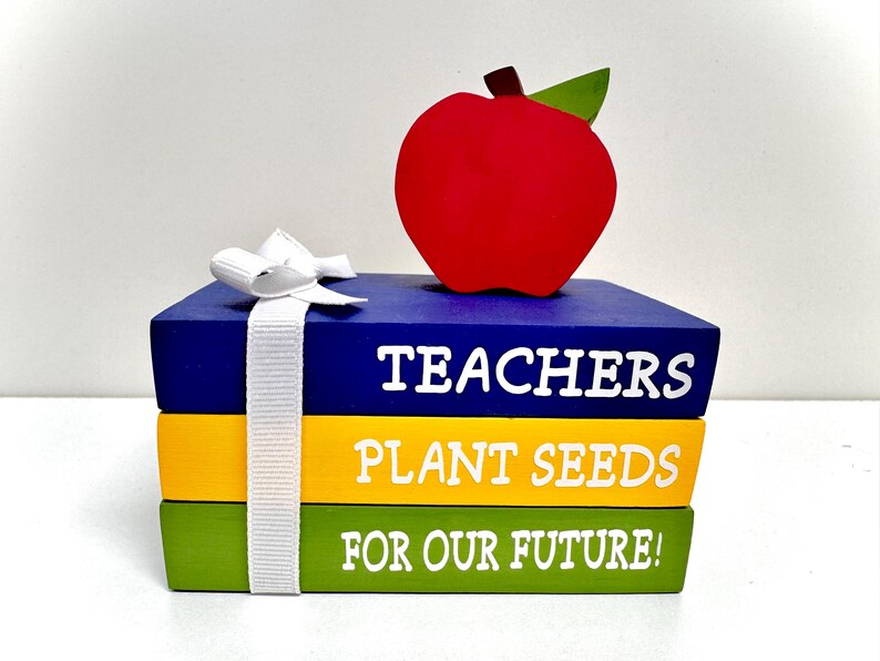 Tiny Apple on Blocks|apple for Teacher|teacher|class Decorations ...