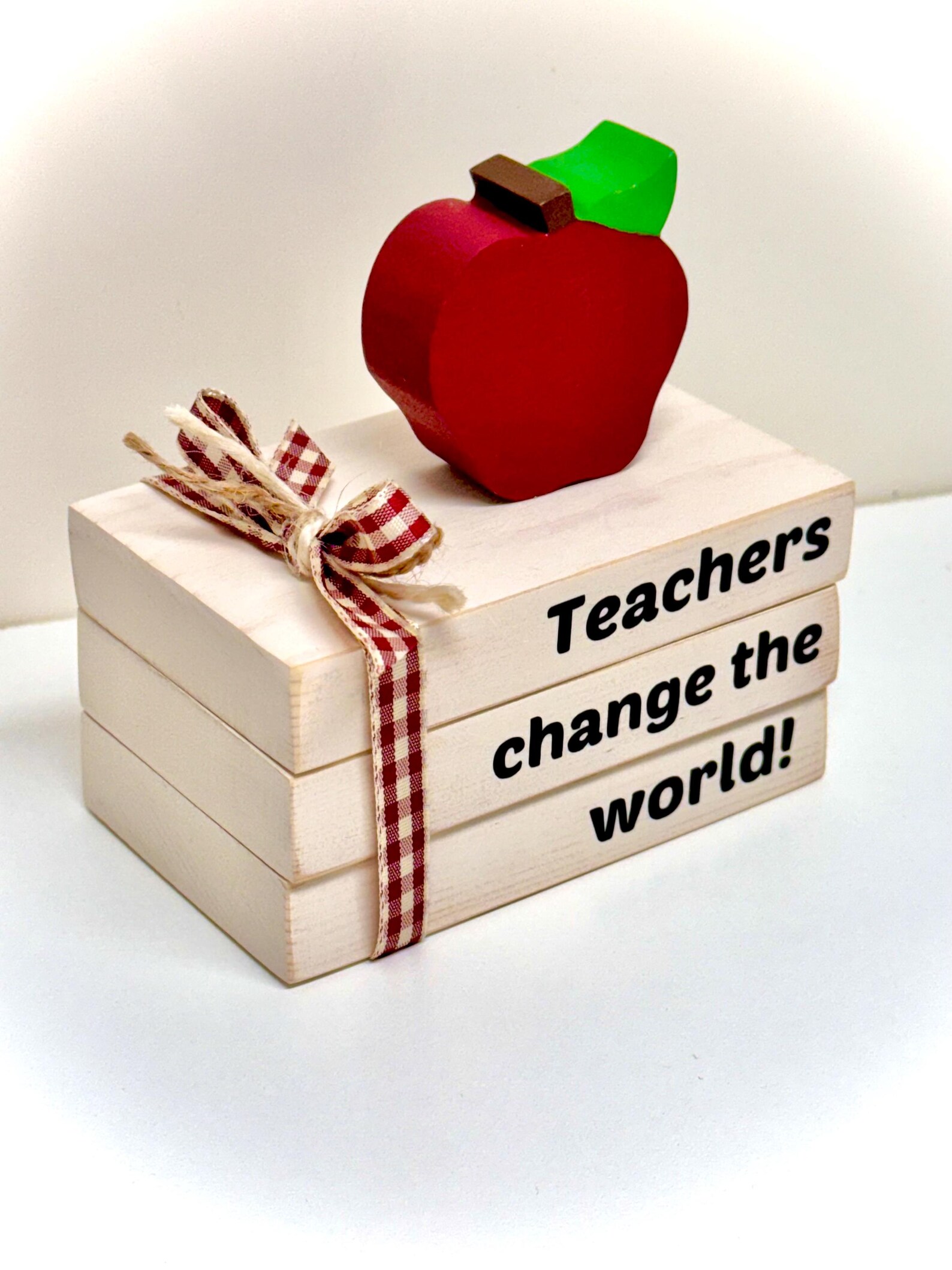 Tiny Apple on Blocks|apple for Teacher|teacher|class Decorations ...