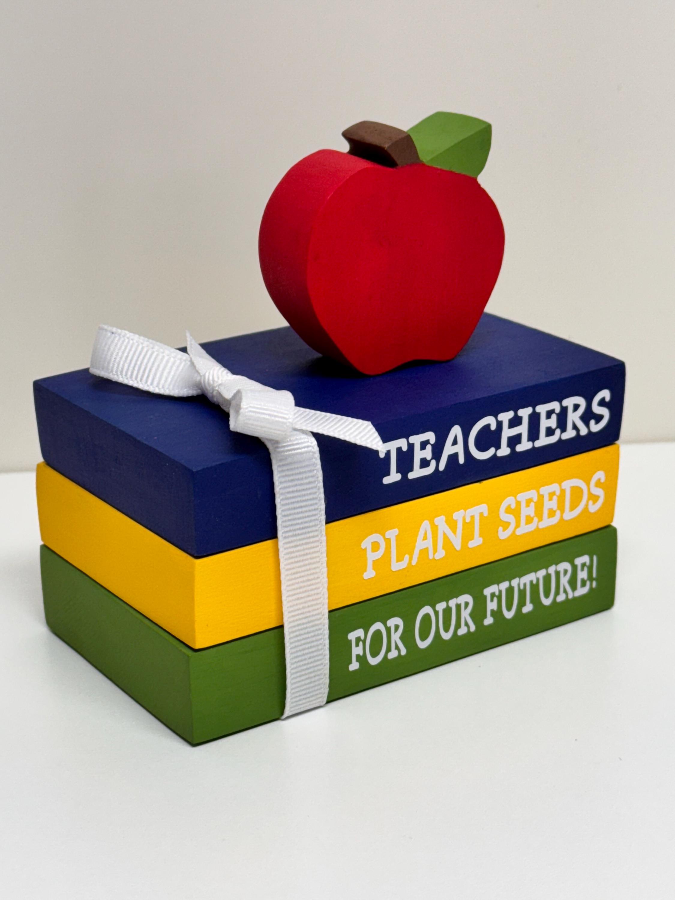 Tiny Apple on Blocks|apple for Teacher|teacher|class Decorations ...