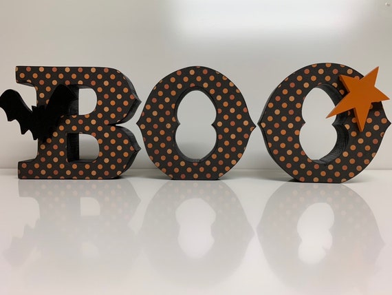 BOO Boo Letter Set | Etsy