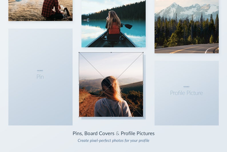 Pinterest Profile Page Mockups – Desktop, Tablet & Mobile (photoshop ...
