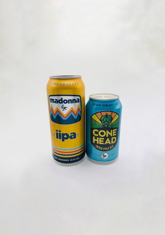 Zero Gravity Beer Candle // Custom Upcycled IPA Beer Can | Etsy