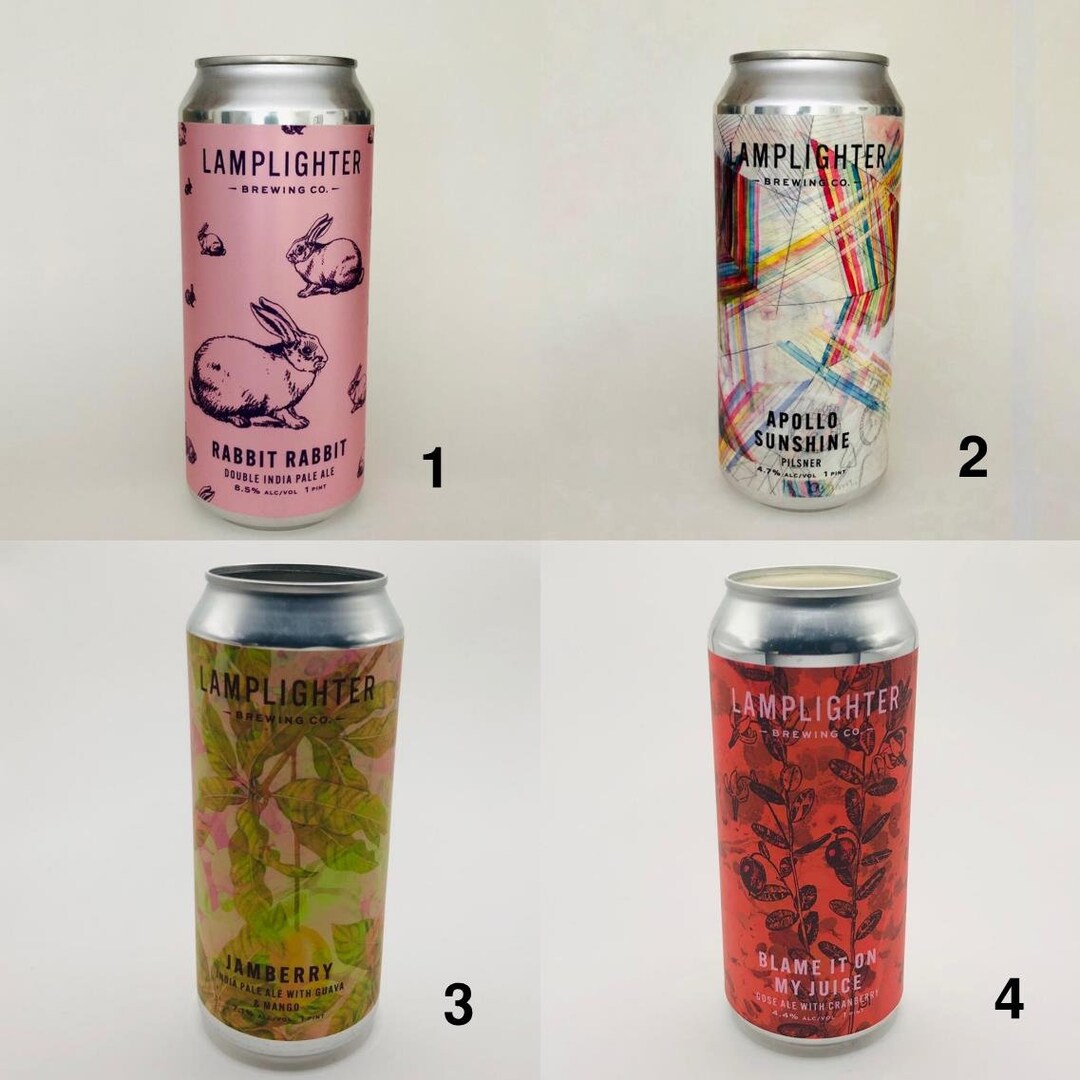 Lamplighter Beer Candle // Custom Soy Upcycled IPA Beer Can - Etsy