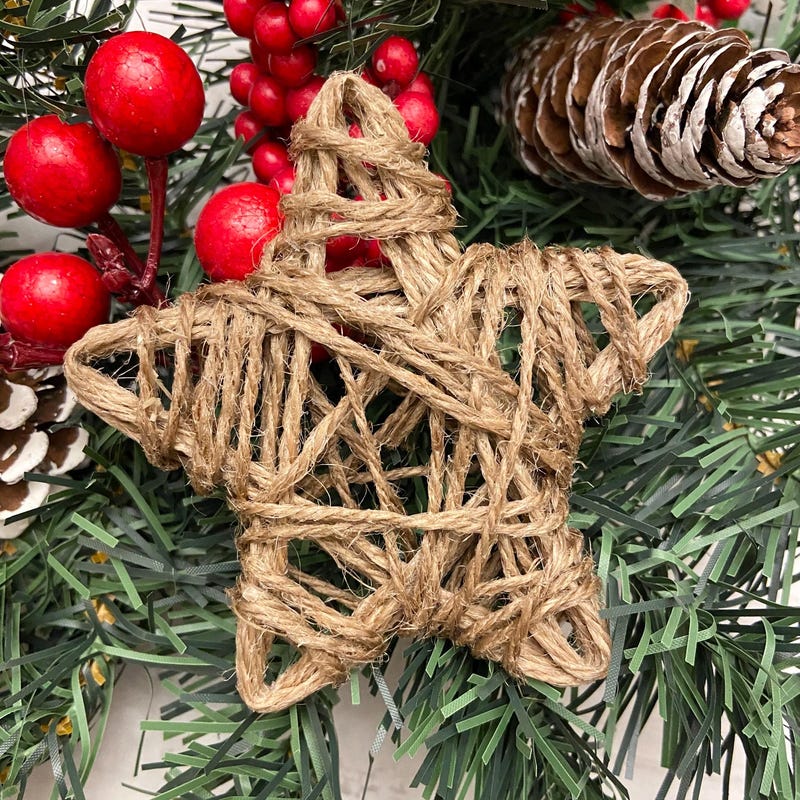 Grapevine Stars - Etsy