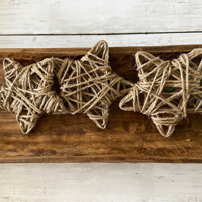 Grapevine Stars - Etsy