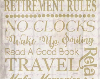 Retirement svg | Etsy