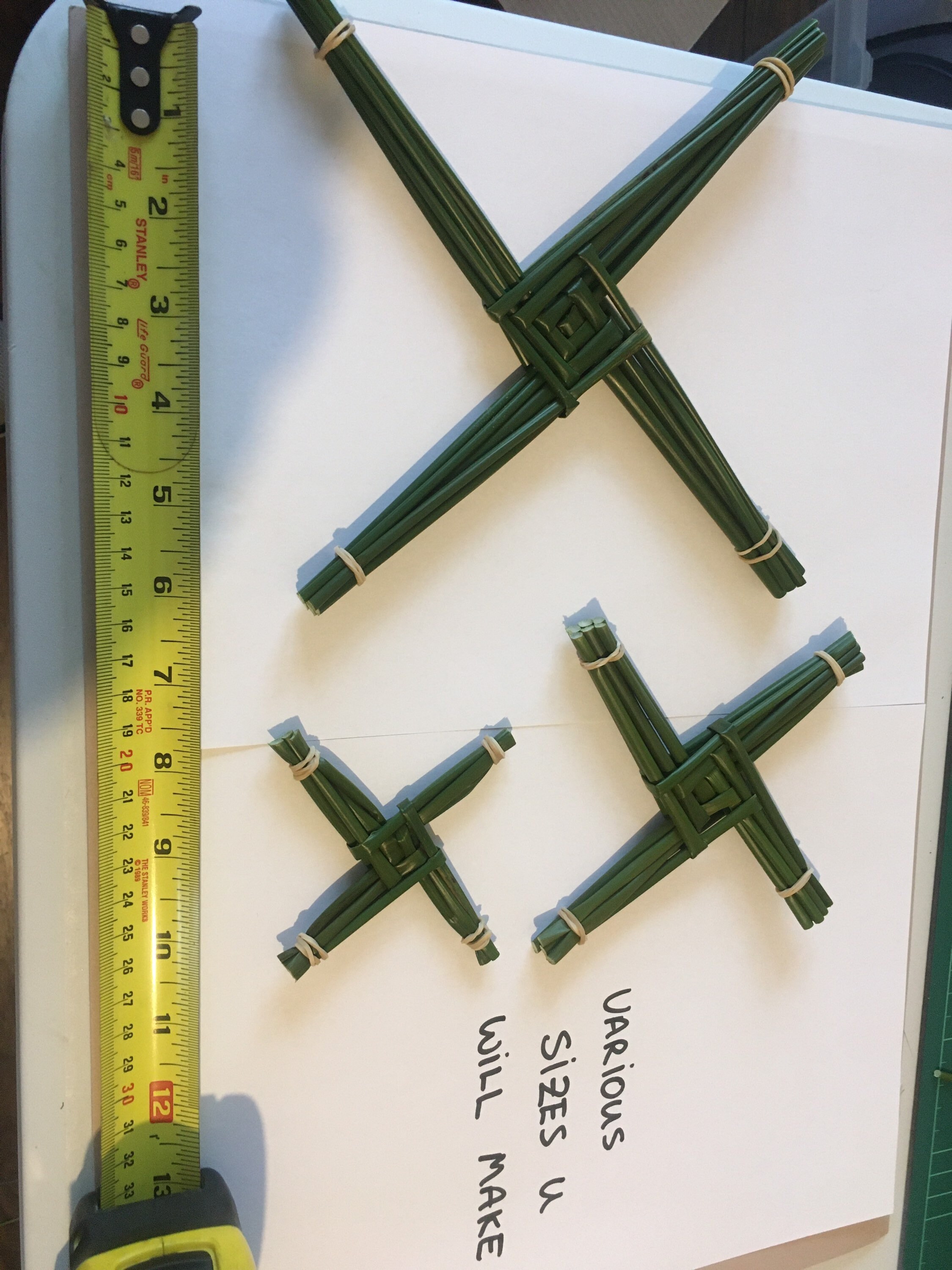 DIY KIT Irish Rushes Make Your Own St.brigids Cross Imbolc - Etsy Ireland