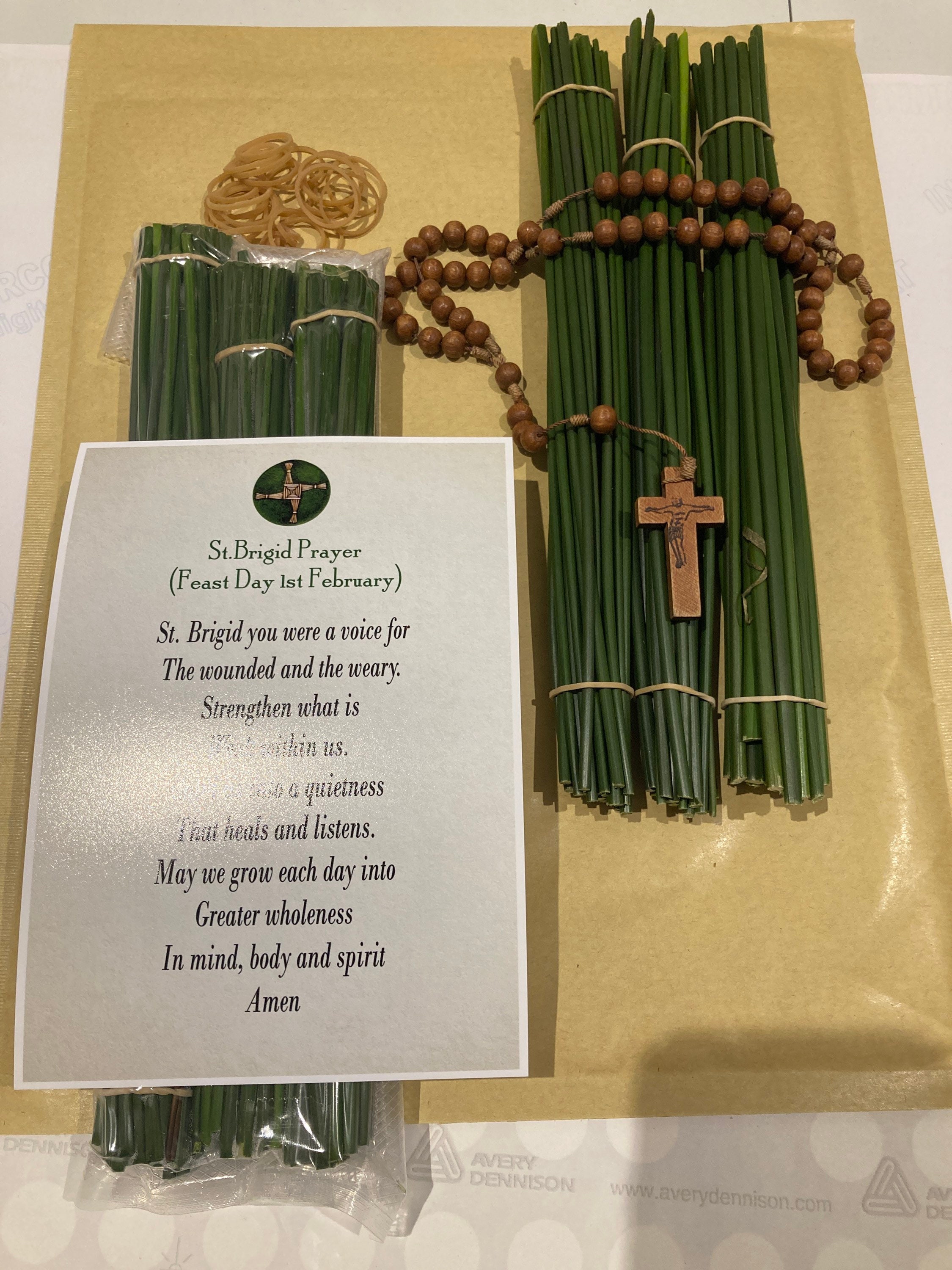 DIY KIT Irish Rushes Make Your Own St.brigids Cross Imbolc - Etsy Ireland