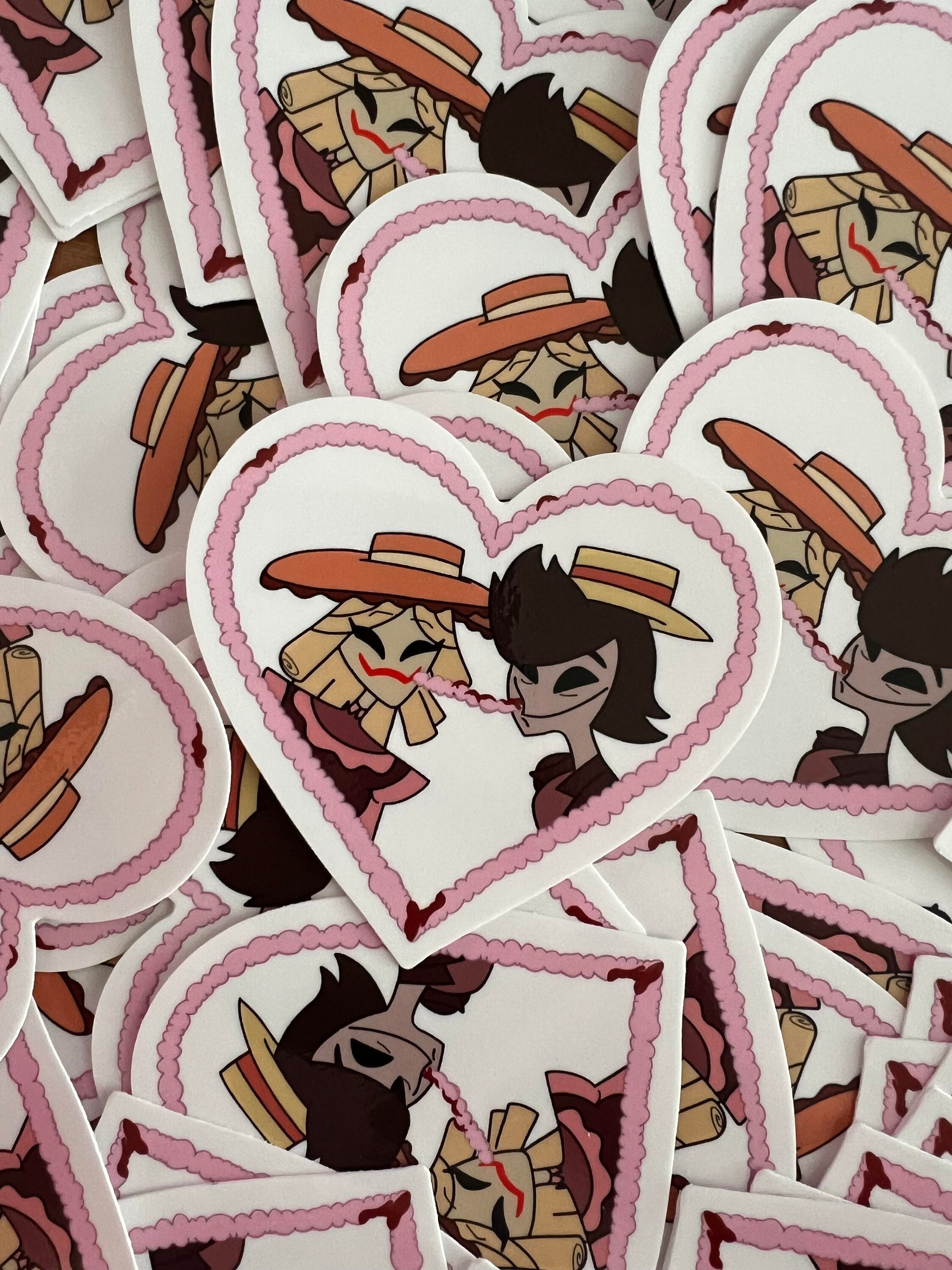 Cannibal Town is for Lovers | Hazbin Hotel Inspired 3" Vinyl Sticker - Etsy