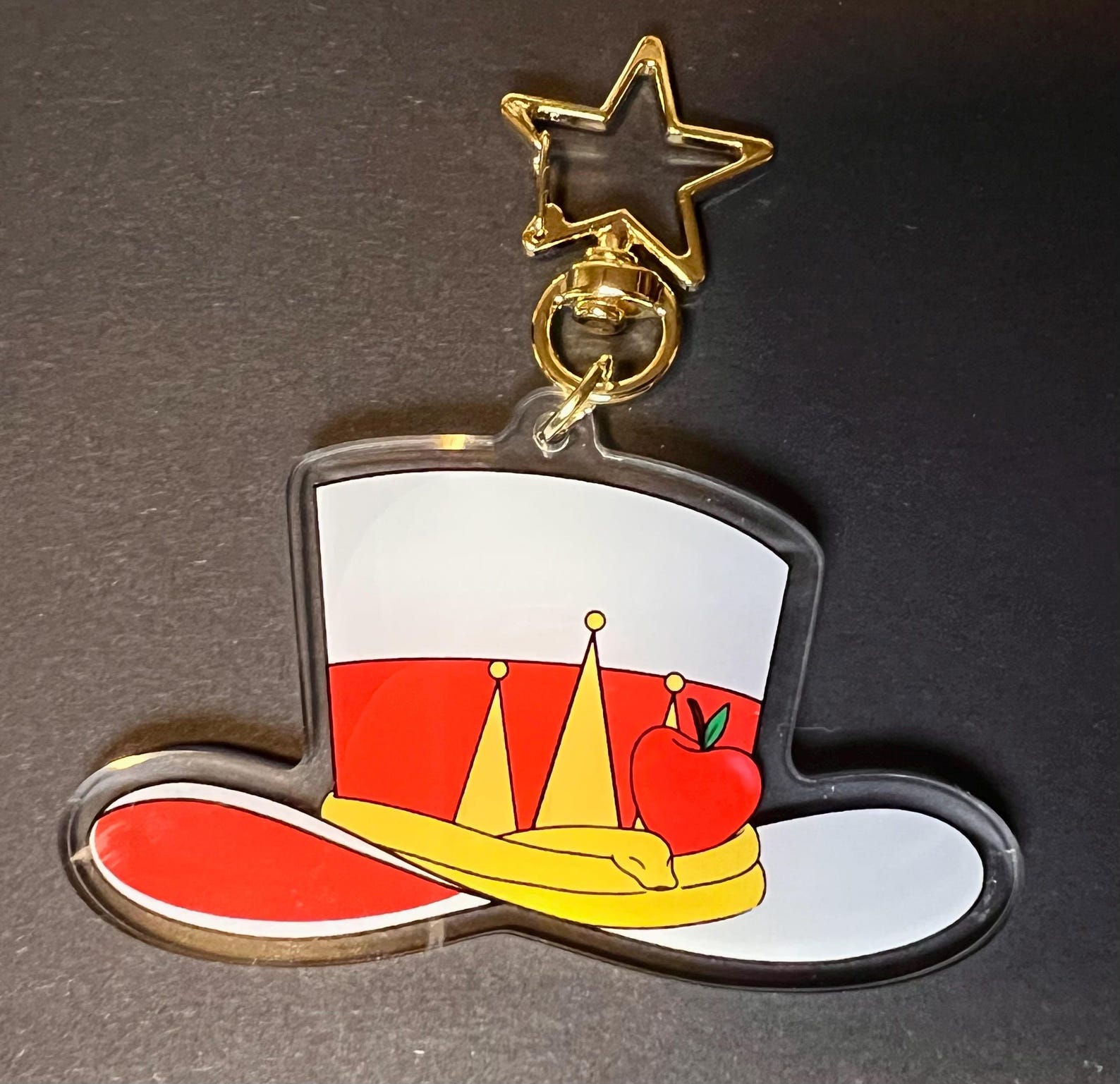 Lucifer Morningstar Hat | Hazbin Hotel Inspired Keychain - Etsy
