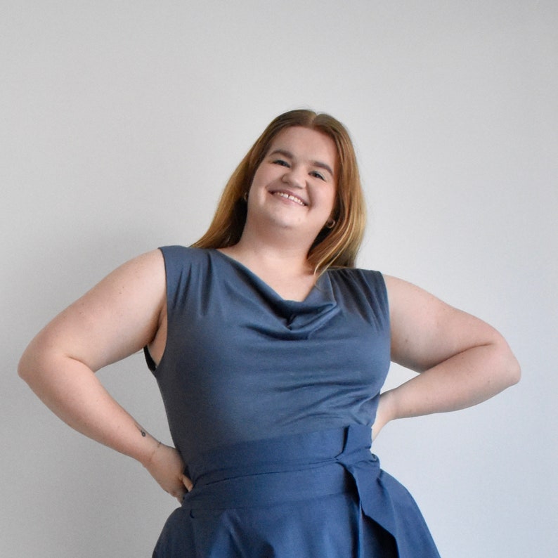 Booragoon Top Pdf Sewing Pattern - Etsy