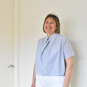 Perth Dress/blouse Pdf Sewing Pattern Size 46-54 - Etsy UK