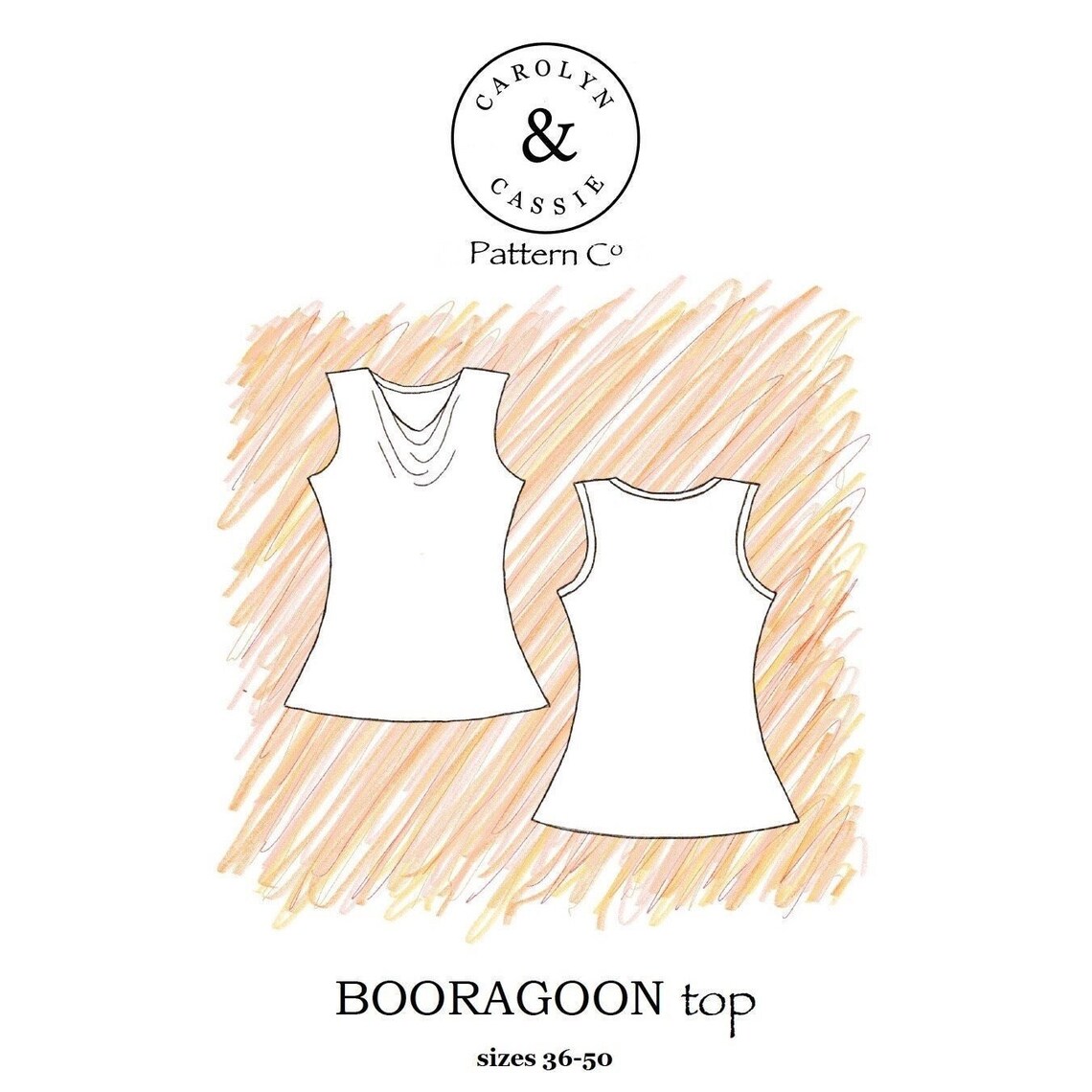 Booragoon Top Pdf Sewing Pattern - Etsy