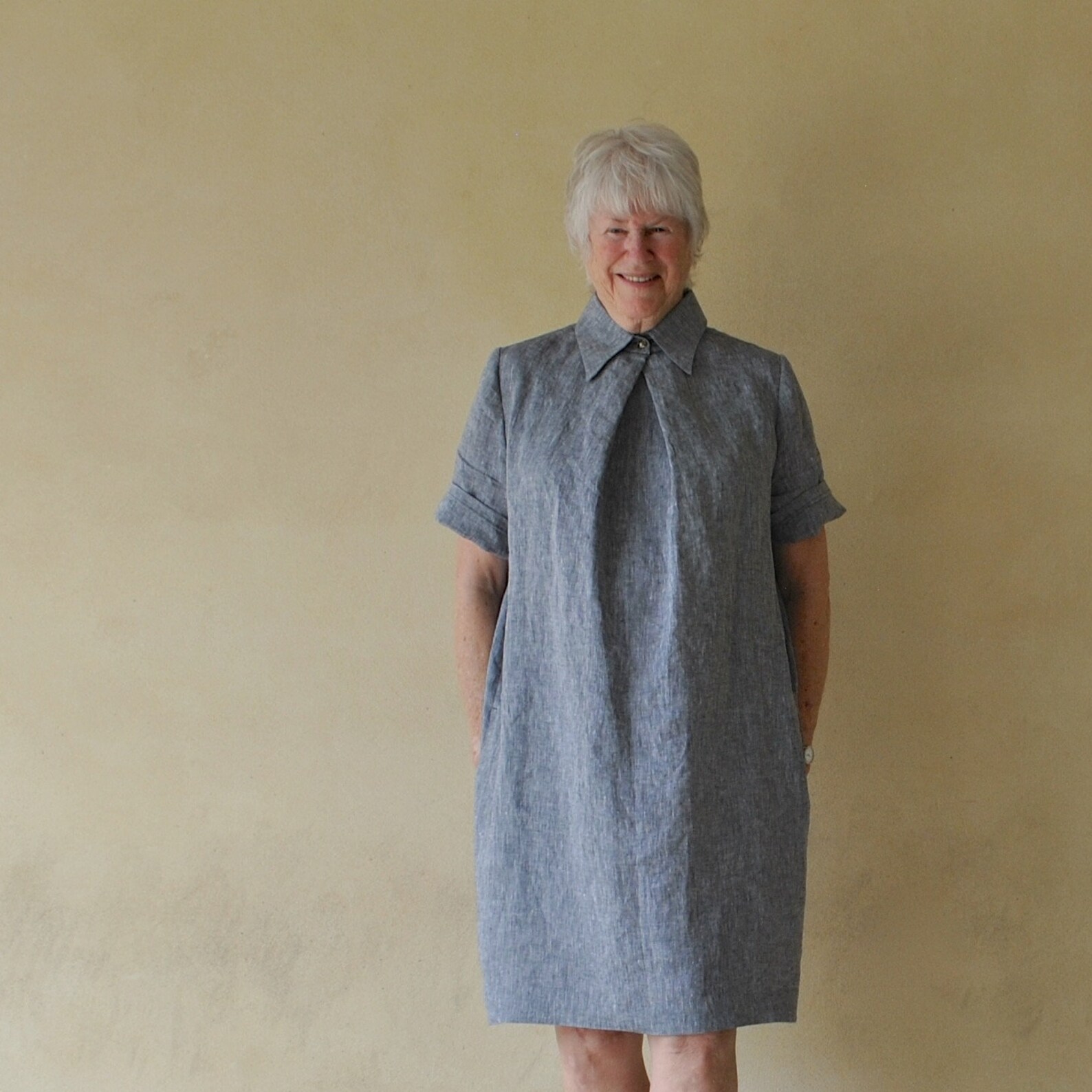 Perth Dress/blouse Pdf Sewing Pattern Size 46-54 | Etsy UK