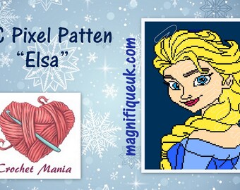 Elsa Frozen Crochet - Etsy