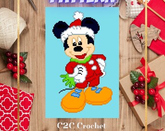 Mickey Mouse Pattern C2c - Etsy