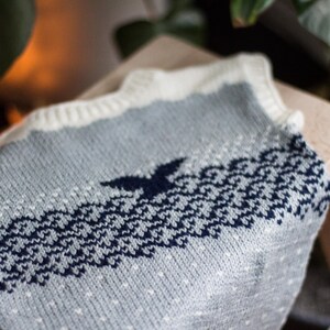 Whale Sweater Knitting Pattern, Sleeveless Kids Vest (digital Pattern ...