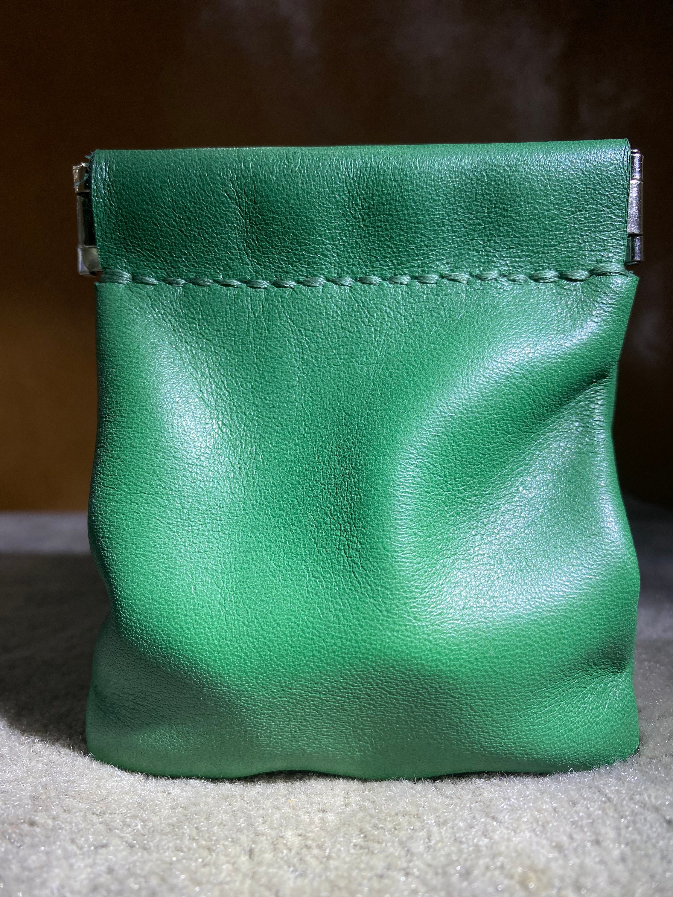 Leather Pouch Pdf Pattern, Flexible Frame Pouch, Spring Opening Purse ...