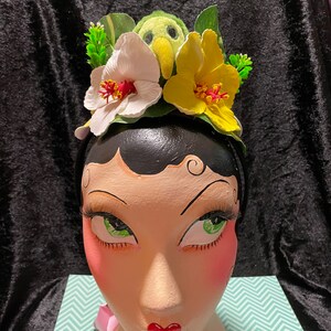 Parrot Hat, Parrot Headband, Quirky Headpiece, Novelty Headband ...