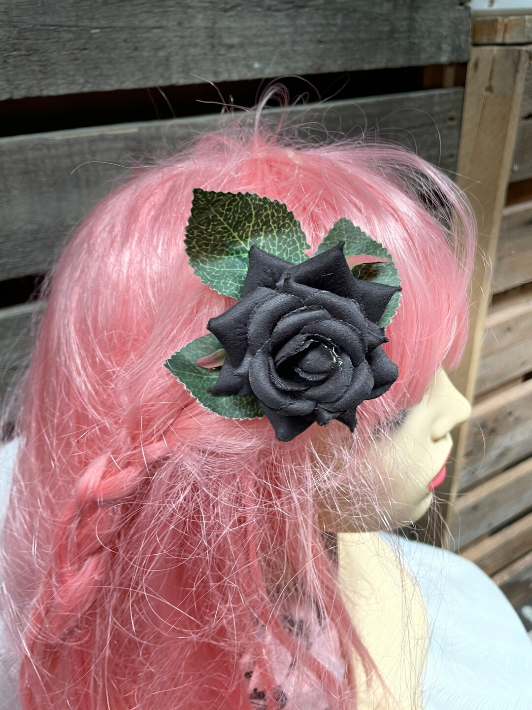 Black Corsage Rose Corsage Gothic Wedding Corsage Corsage - Etsy