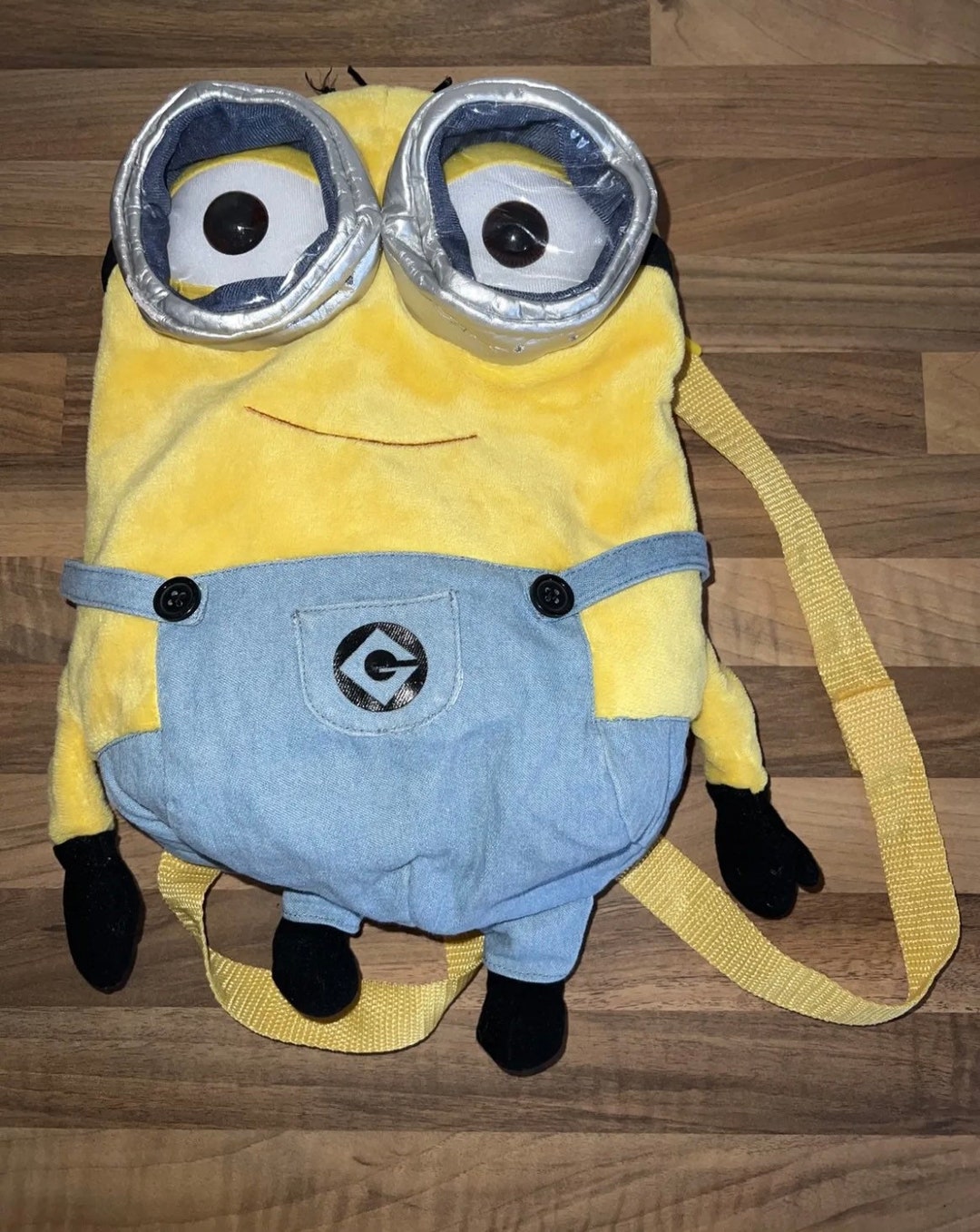 Reworked Minion Toy Backpack Minion Toy Rucksack Reworked - Etsy