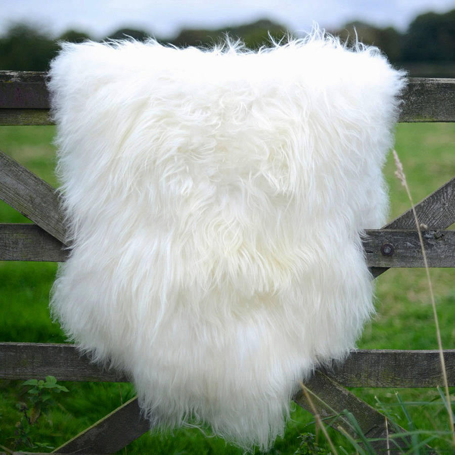 Large Icelnadic Sheepskin Rug Genuine - Soft Thick Wool Sheepskin Pelt ...