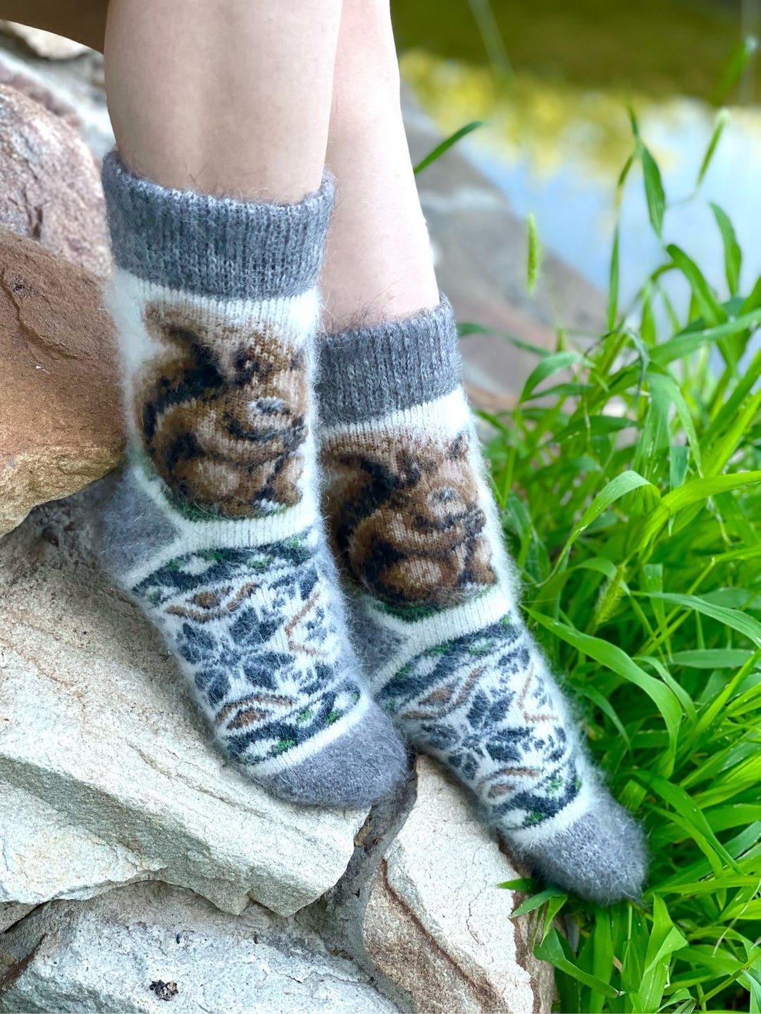 Cashmere Wool Socks Women / Women's Gift/ Soft, Cozy Socks/ Christmas ...