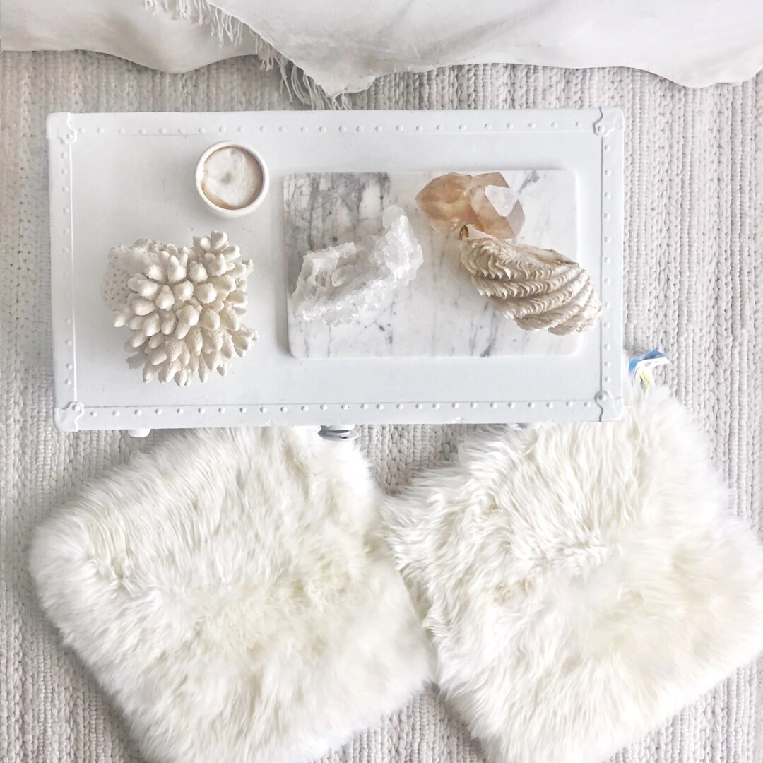 Chair Pad Stool Pad | Scandinavian Decor | Seat Pad off White | Trendy ...