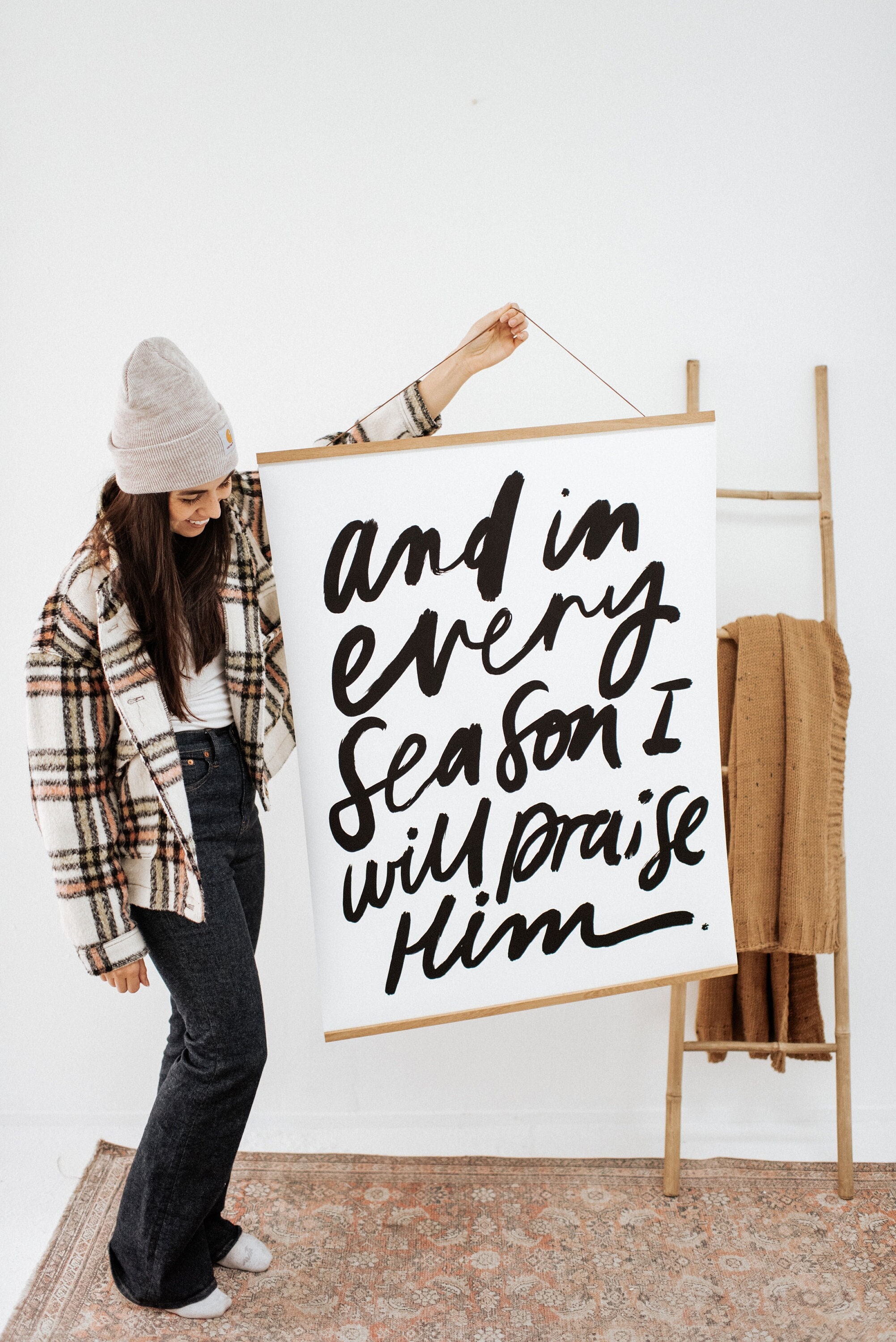 Large Poster: and in Every Season - Etsy