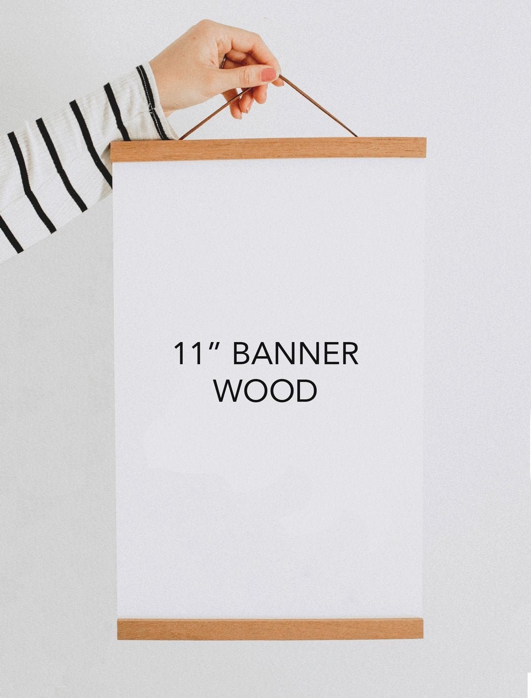 11" Magnetic Banner Wood - Etsy