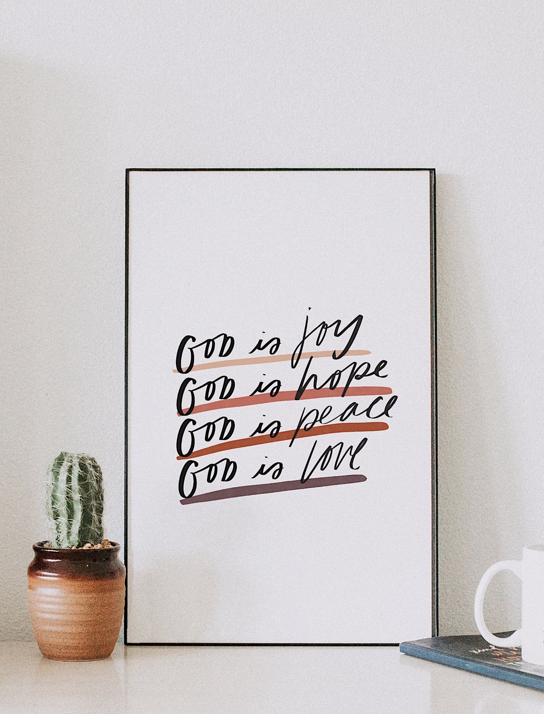 11x17 Print: God is Joy - Etsy
