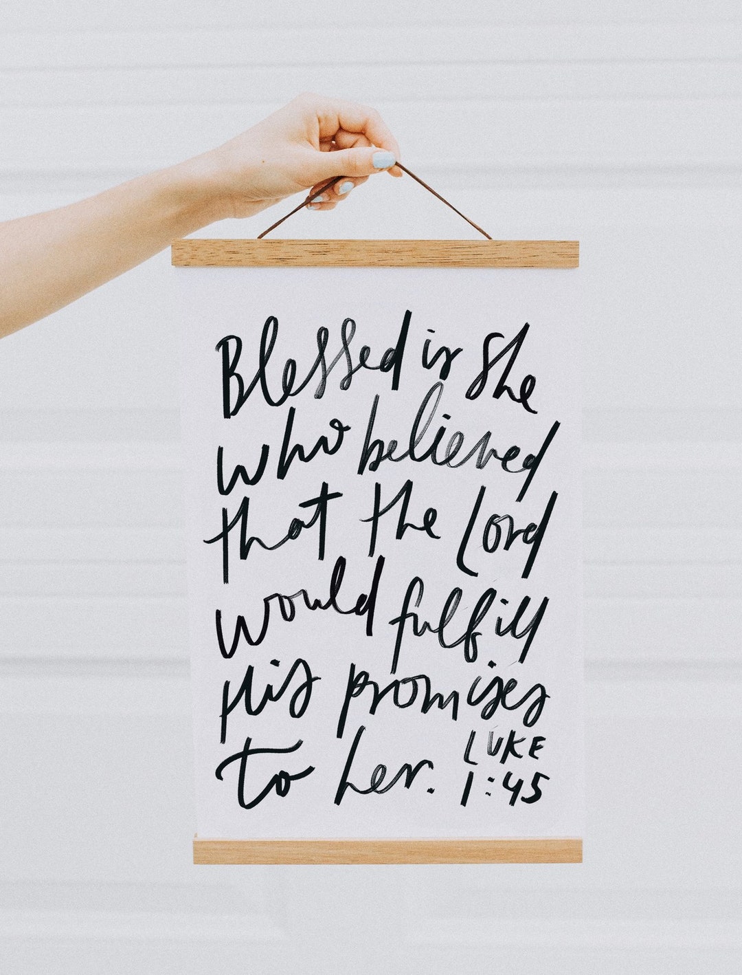 11x17 Print - Blessed is She - Etsy