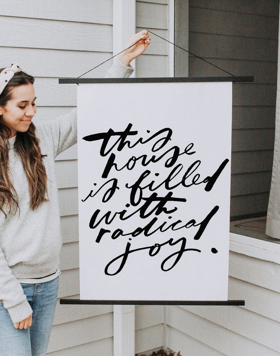 Poster: This House is Filled - Etsy