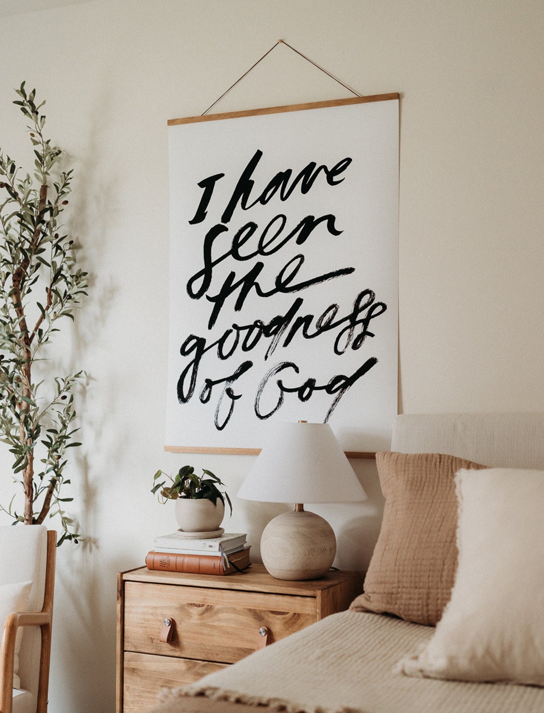 Large Poster: I Have Seen the Goodness of God - Etsy