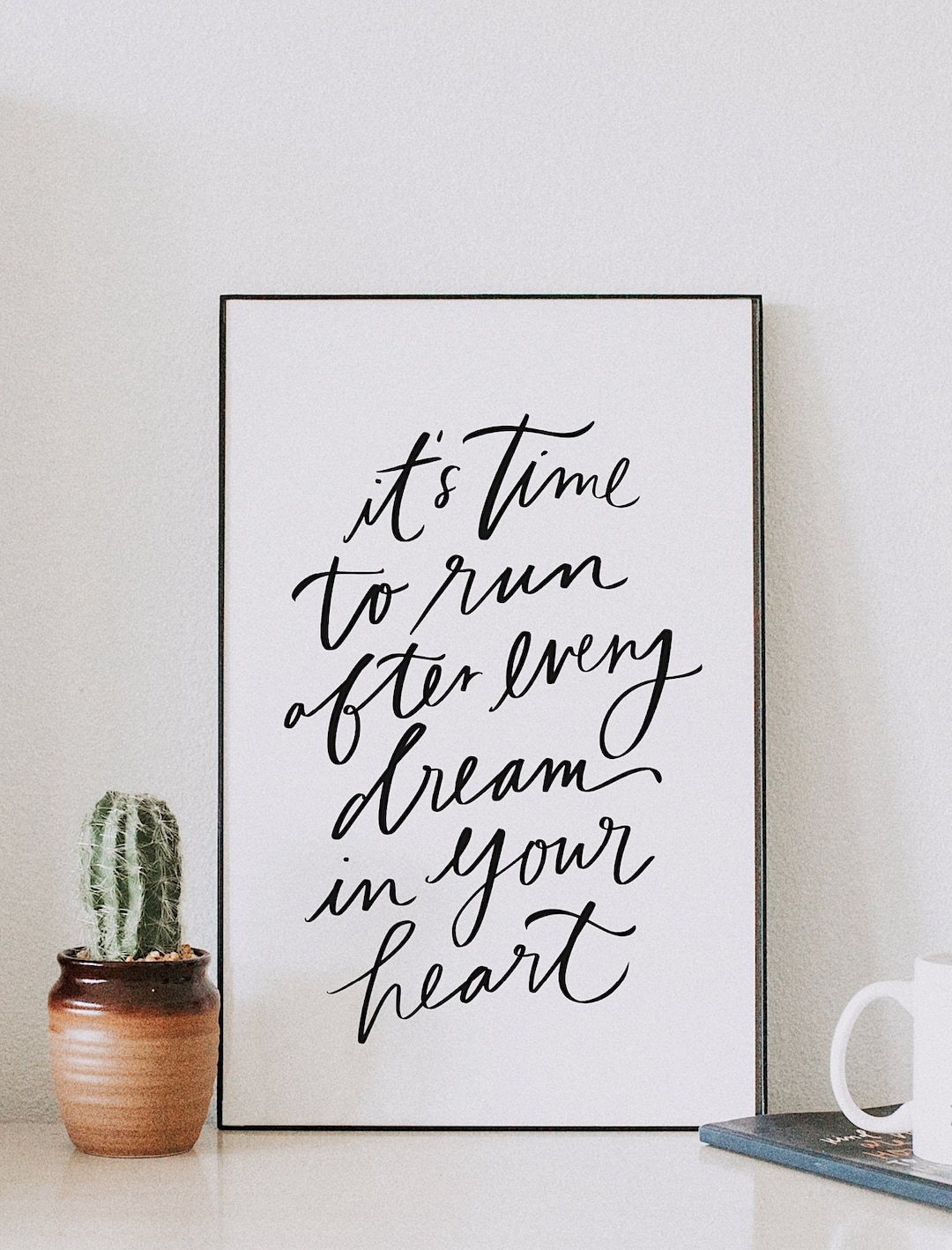 11x17 Print It's Time to Run - Etsy