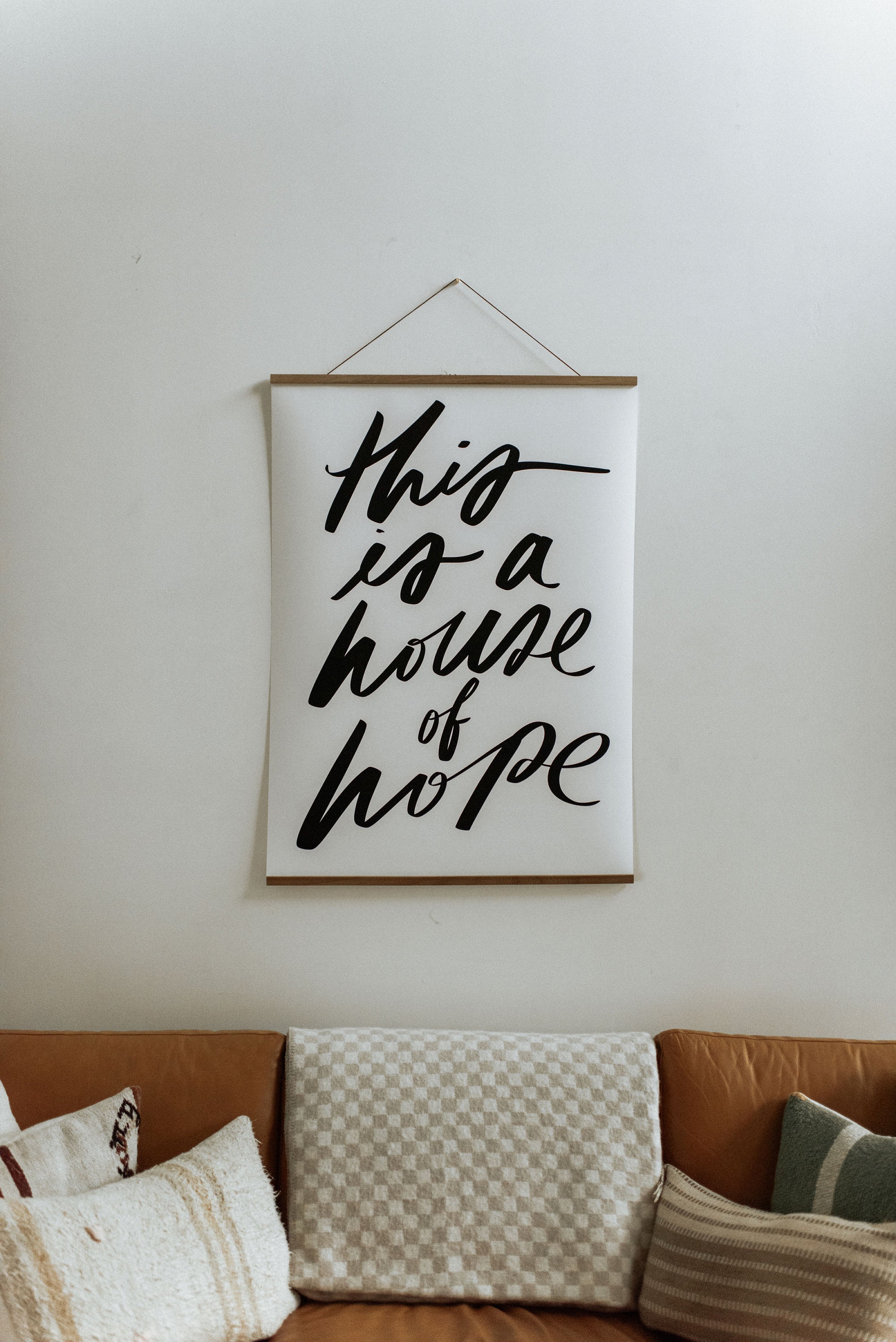 Large Poster: This is A House of Hope - Etsy